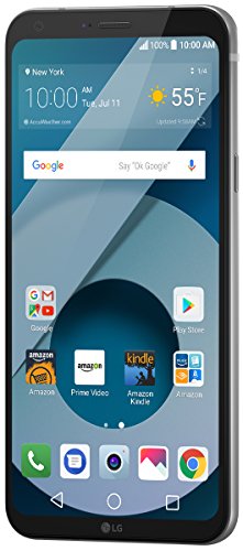 LG Q6-32 GB - Unlocked (AT&T/T-Mobile) - Platinum - Prime Exclusive