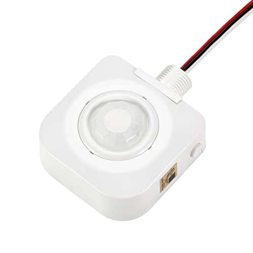Maxxima High Bay Fixture Mount - 360 Degree PIR Occupancy Sensor, Hard Wired Indoor Motion Sensor, Automatic Commercial or Residential Lighting Solution, Max Height 30 Ft, 120-277V