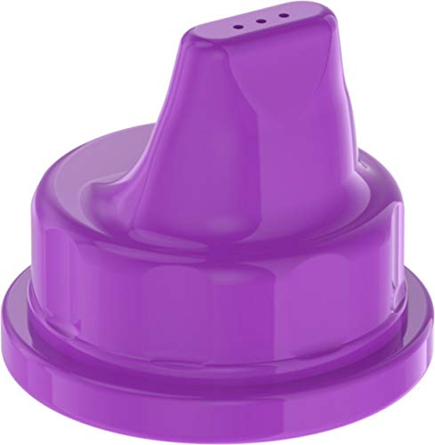 Lifefactory Sippy Caps for 4-Ounce and 9-Ounce BPA-Free Glass Baby Bottles, Grape