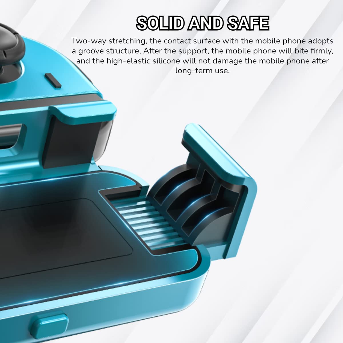 arVin Switch Joycon Controller Holder for iPhone iOS 16.0+System, N-Switch Joy Con Grip Clamp Mobile Phone Gamepad Bracket Clip for iPhone 14/14 Plus/14 Pro/14 Pro Max/13/12/11/X -Not for Android