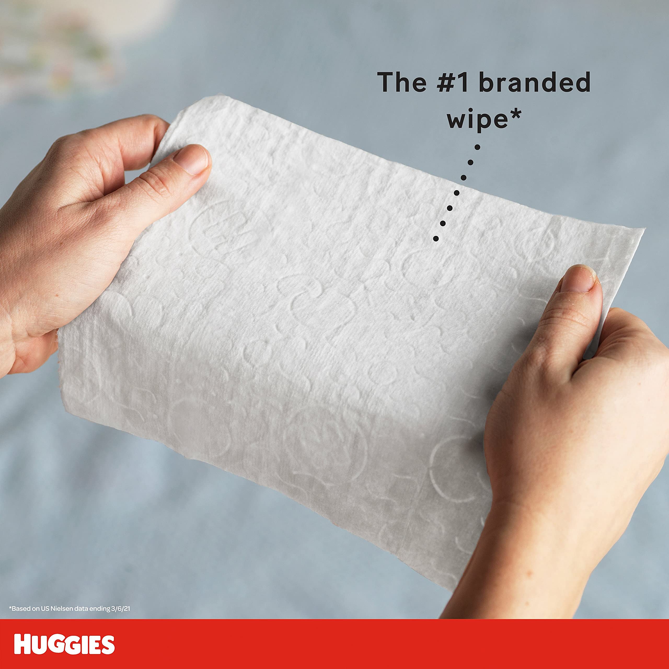 Huggies Natural Care Fragrance Free Baby Wipes Tub, 64 ct