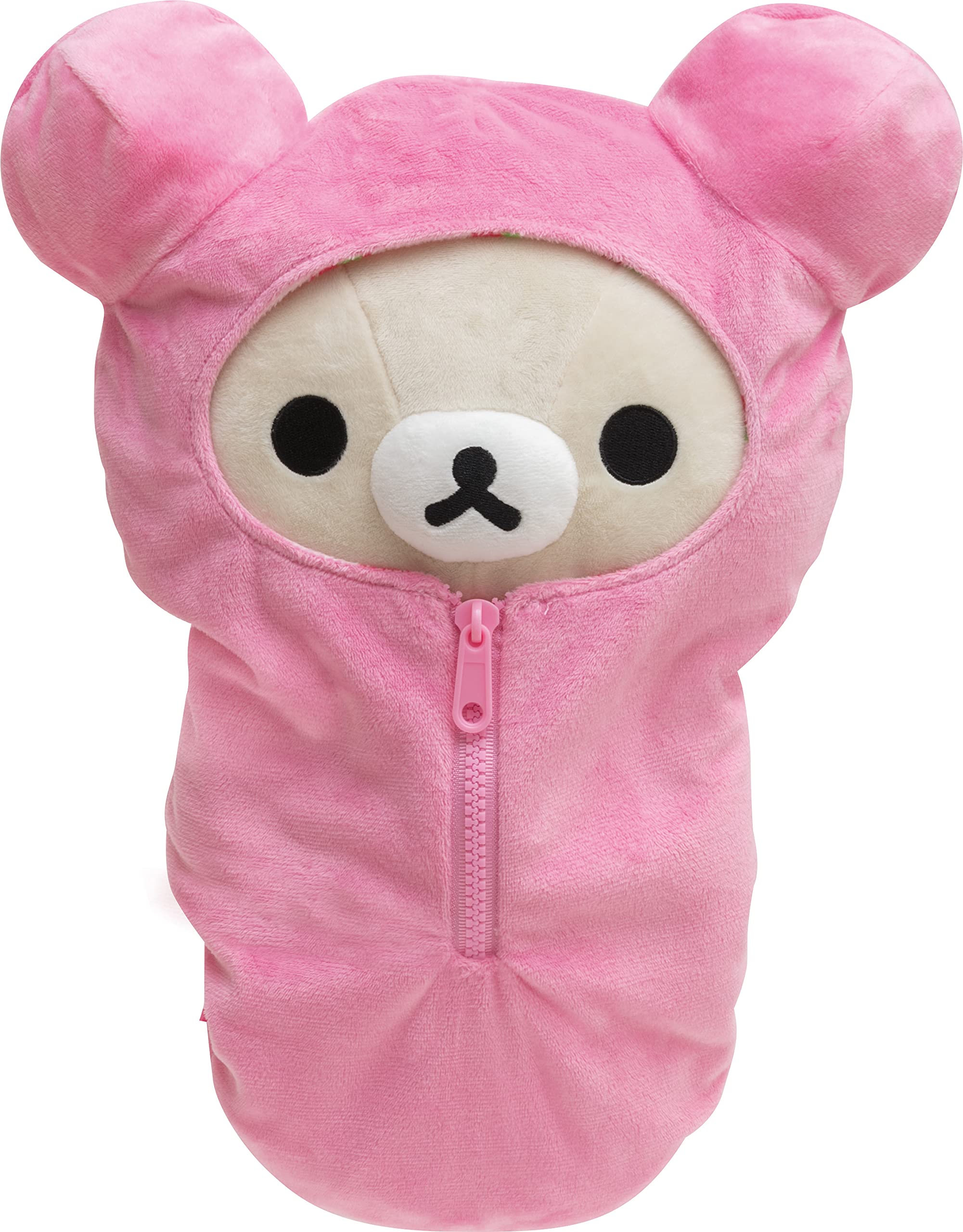 San-X Original Rilakkuma Sleeping Bag Plush Series (Korilakkuma - Strawberry)