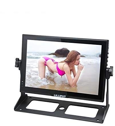 LILLIPUT FA1014/S 10 Inch 16:9 HD-SDI Monitor with HDMI, VGA, AV + 7 inch Magic Arm + V-Mount battery plate
