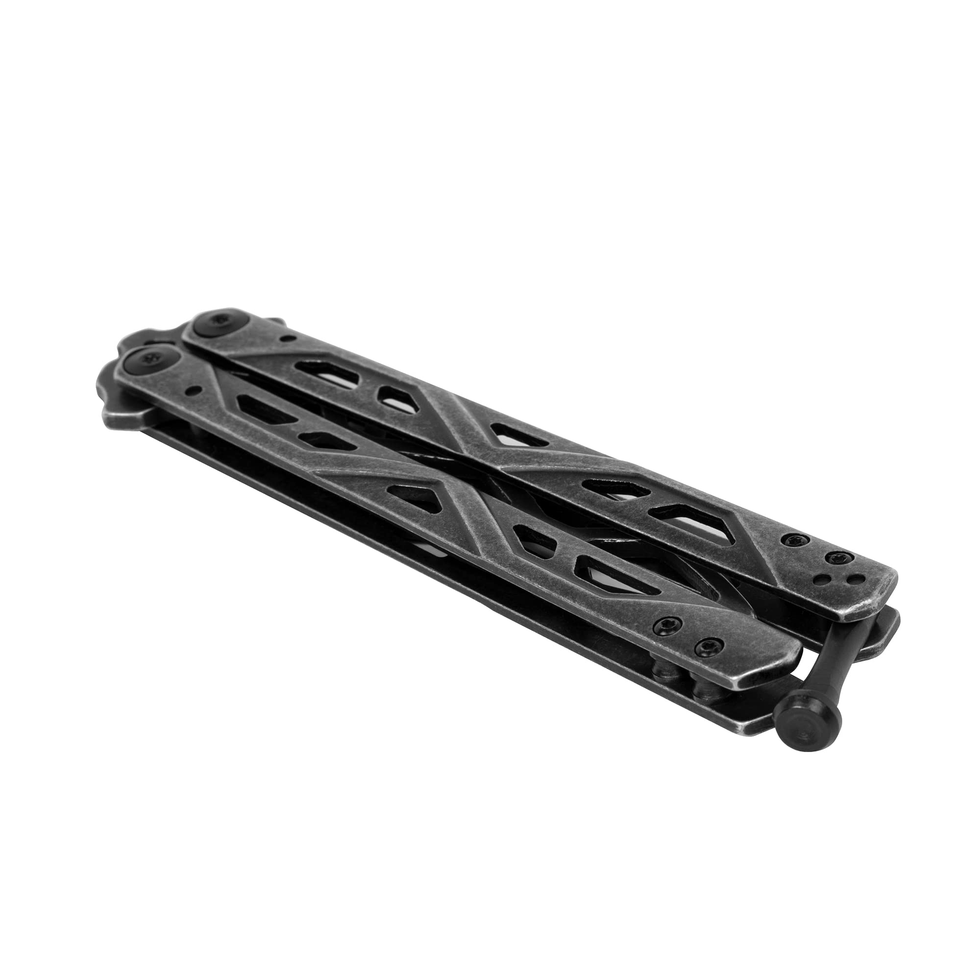 Kershaw Balanza Trainer, Butterfly Knife with Blunt Blade, Rounded Tip,black