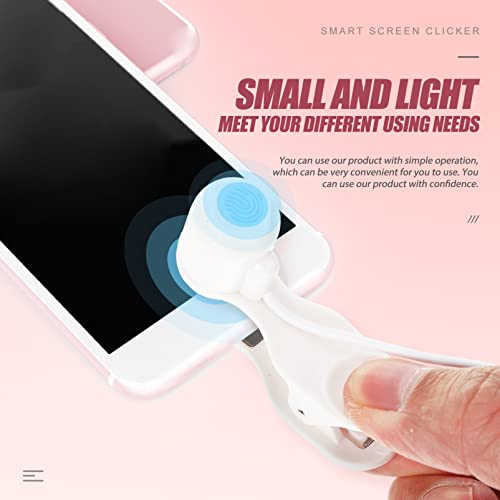 balacoo Screen clicker USB Phone clicker Broadcasting clicker Adjustable Keyboard Stand Computer Holder Live Broadcasts auto clicker for Tablet Screen Clip Holder Screen Click Supply Wired