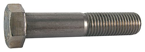 M6-1.00 x 70MM Hex Head Cap Screw Bolts, Stainless Steel 316 (Quantity: 100 pcs) Partially Threaded, Coarse Thread, Thread Size: M6, Bolt Length: 70MM