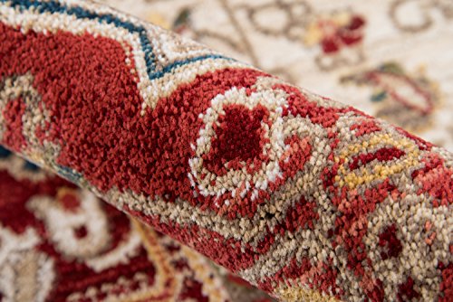 Momeni Lenox Area Rug, 7'6" X 9'6", Red