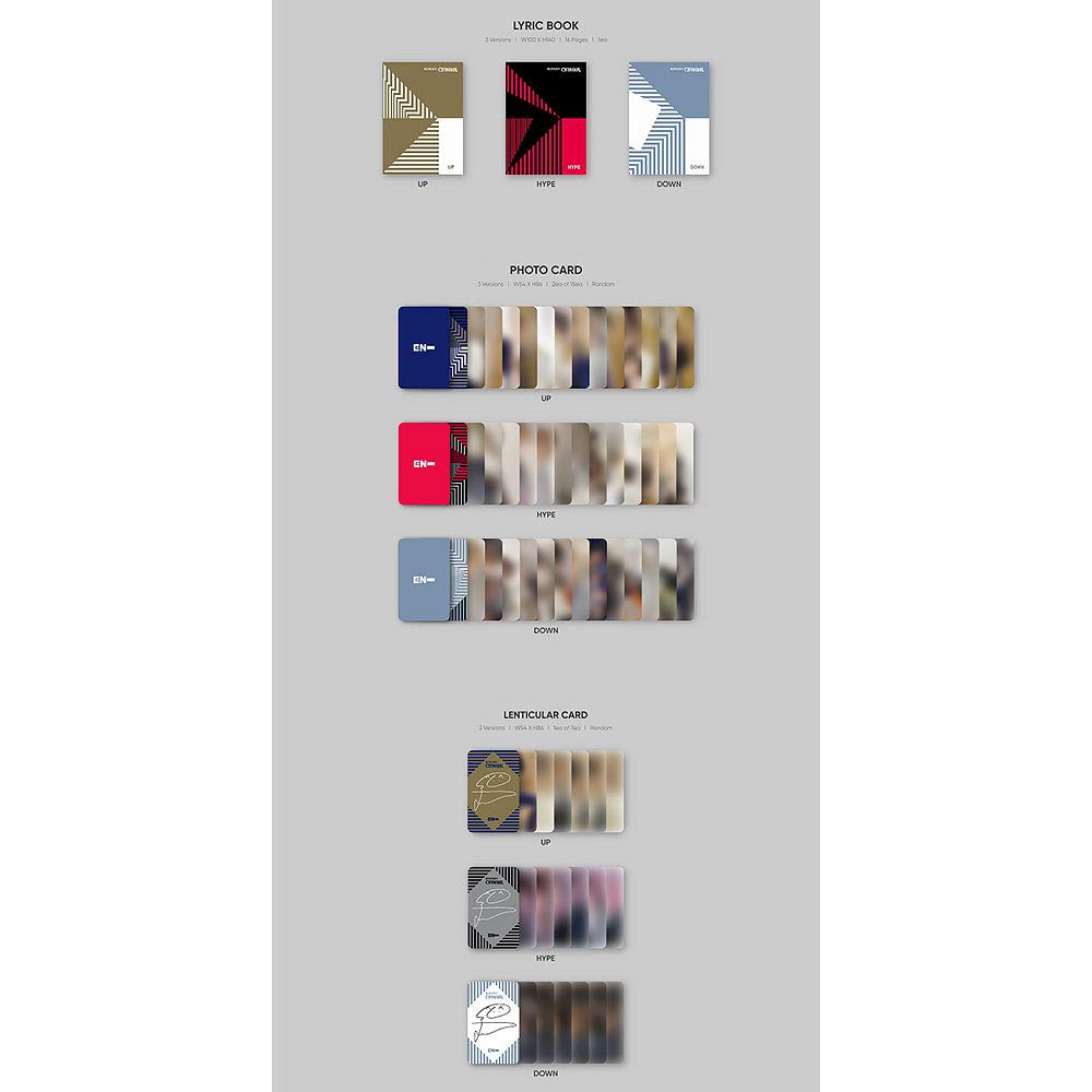 ENHYPEN - BORDER : CARNIVAL (2nd Mini Album) Album+Extra Photocards Set (HYPE ver.)