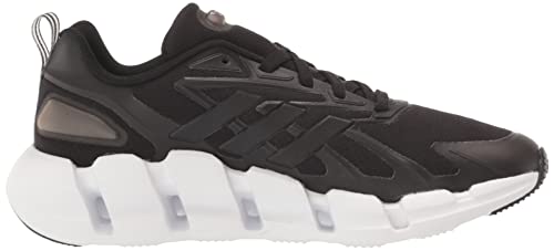 adidas Women's Ventice Climacool Running Shoe, Carbon/Black/White, 8