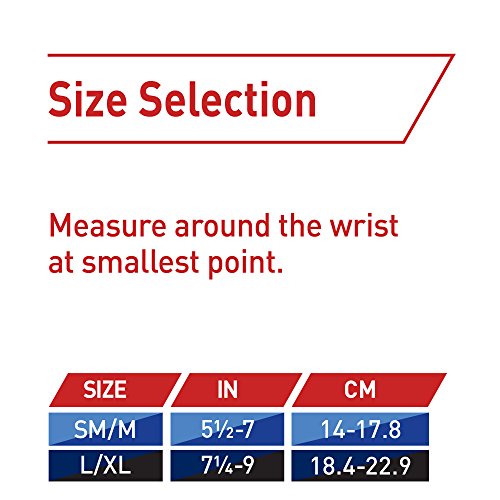 ACE Deluxe Wrist Brace, Left, Large/Extra Large
