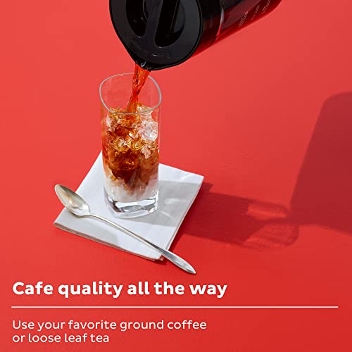 Instant Cold Brew Electric Coffee Maker, From the Makers of Instant Pot, Quickly Cold Brew Coffee, Customize Your Brew Strength, Easy-to-Use, Dishwasher Safe Glass Pitcher, Brew Up to 32 Ounces