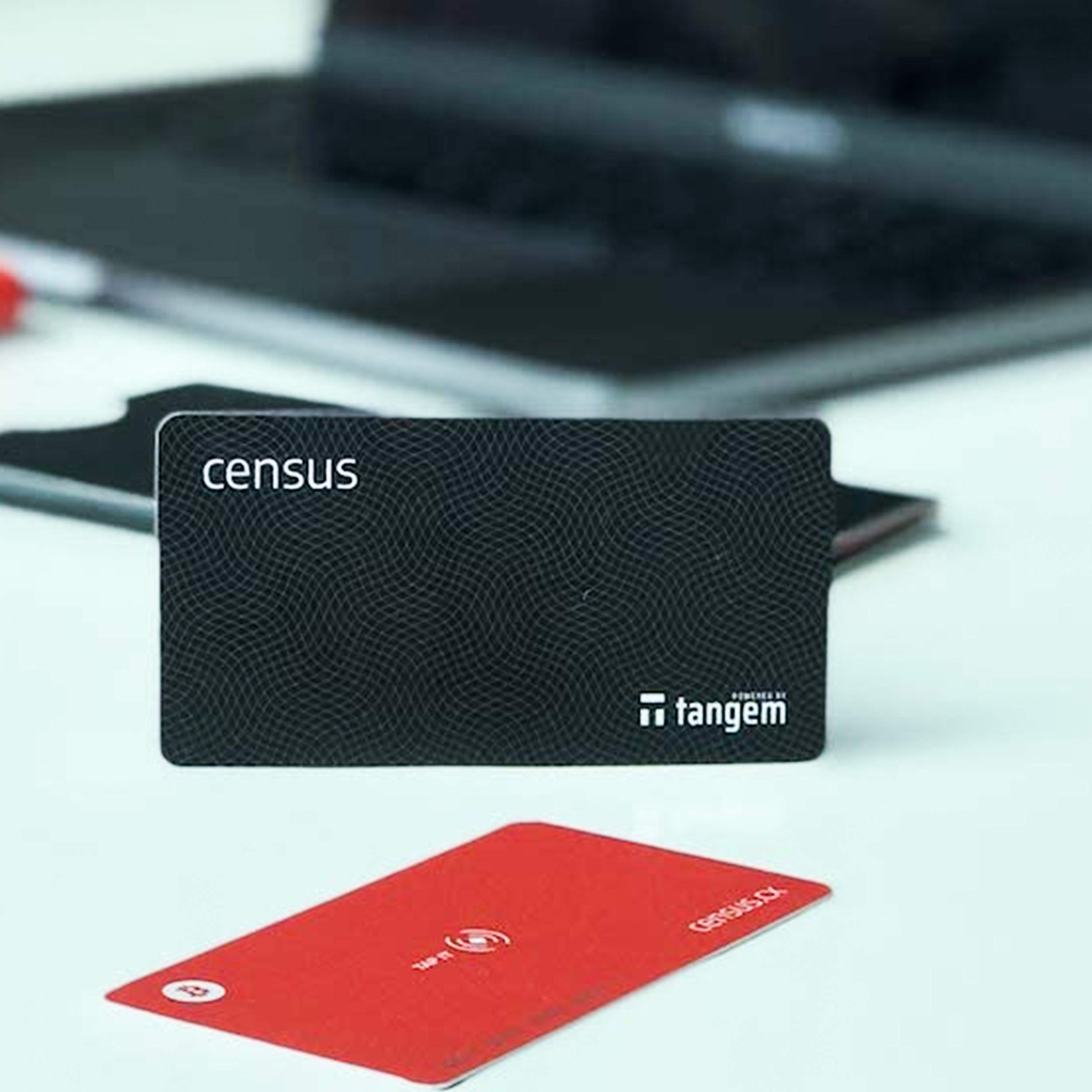 All in One: A Stylish Contactless Smart Bitcoin Card - Hardware Bitcoin Wallet - Bitcoin Gift Card - Buy Store and Send Securely Bitcoin - Unique Style in Black & Red