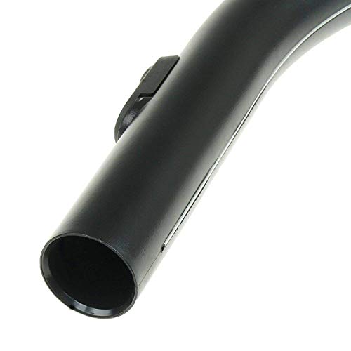 ALL PARTS ETC. Curved Handle Hose Wand, Carpet and Floor Brush Replacement Compatible with Miele Canister Vacuum (Bend End Hose) 5269091