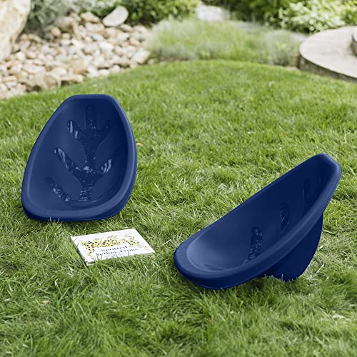 ECR4Kids Leaf Floor Seat, Rocker Chair, Navy, 6-Piece