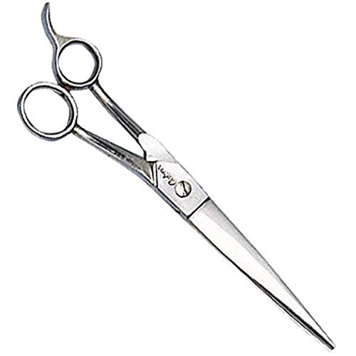 Geib 8 1/2-Inch Stainless Steel Pet Gator Bent Shank Straight Grooming Shear, Small
