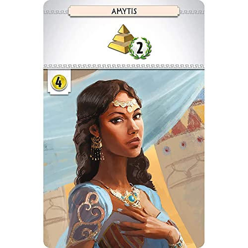 7 Wonders Leaders Board Game EXPANSION (New Edition) | Family Board Game | Civilization Board Game for Adults| Strategy Board Game for Game Night | 3-7 Players | Ages 10+ | Made by Repos Production