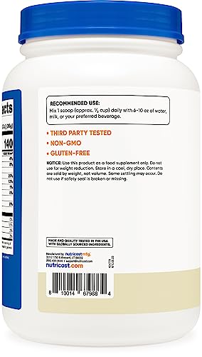 Nutricost Whey Protein Concentrate (Vanilla) 2LBS