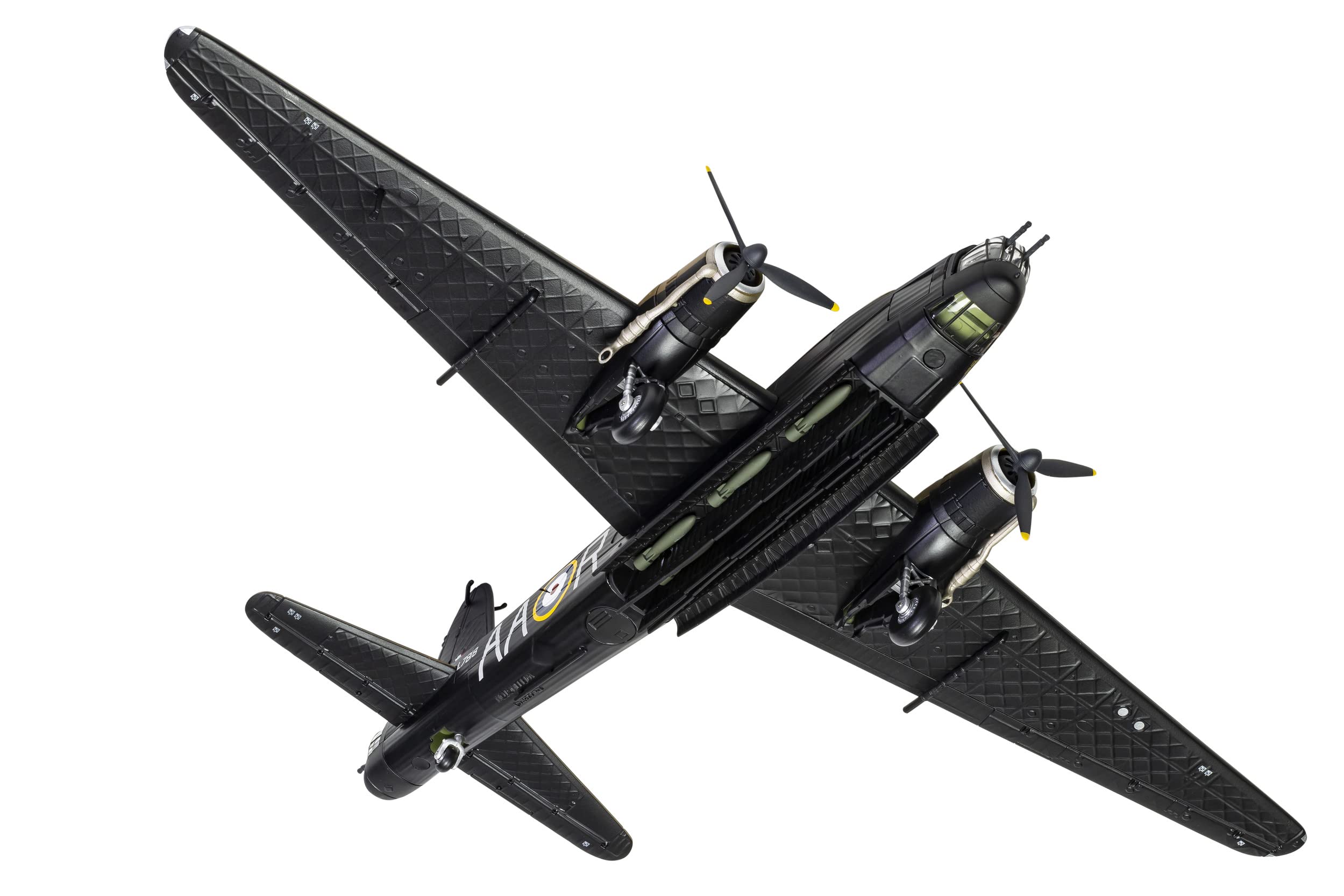 Corgi AA34812 Military Aircraft, Green/Brown/Black