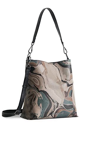 Desigual Accessories PU Shoulder Bag, Brown