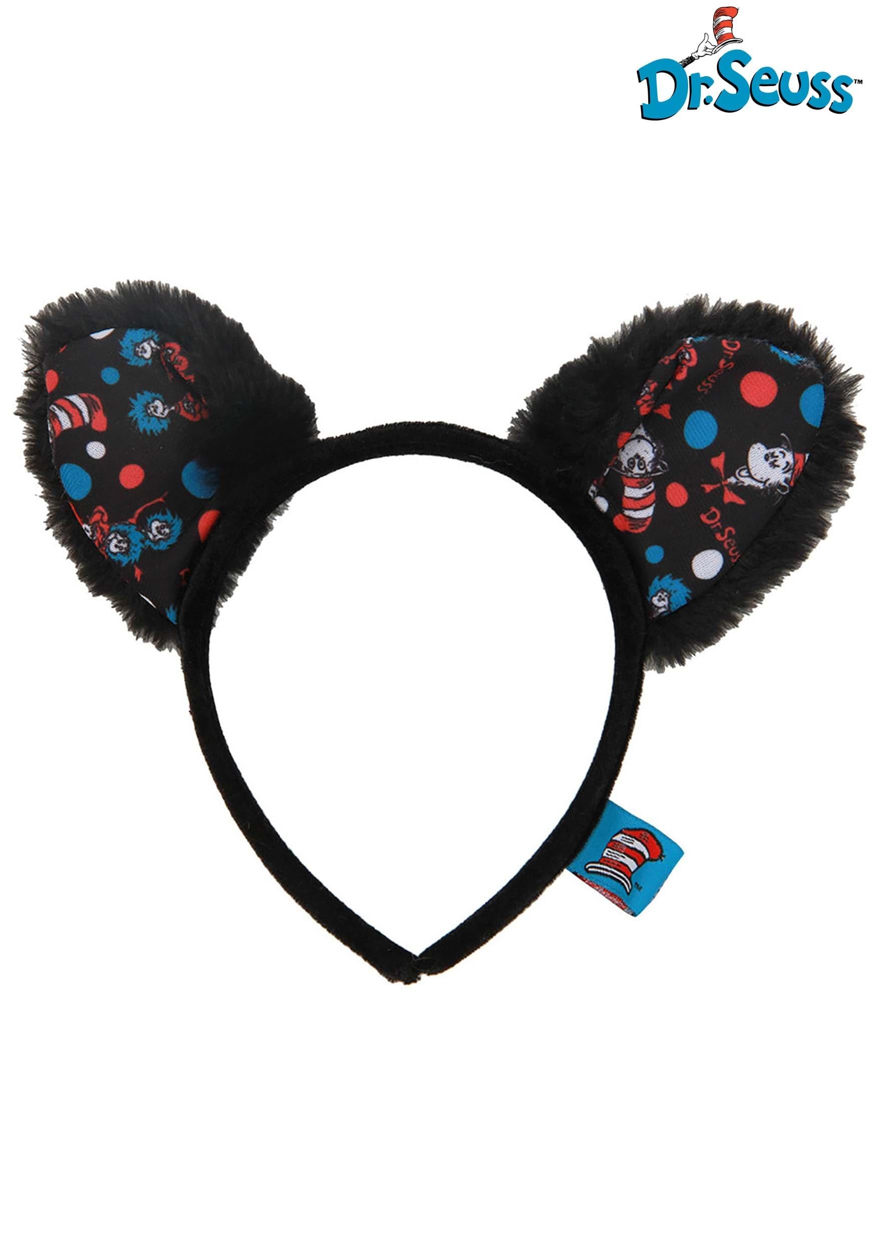 elope Dr. Seuss Cat in the Hat & Thing 1 & Thing 2 Costume Ears Headband
