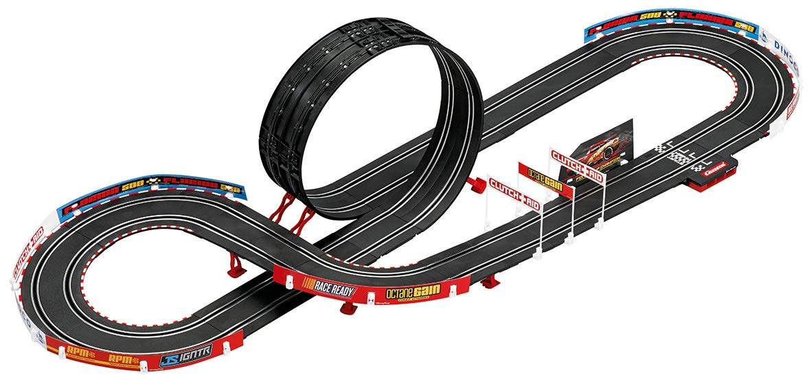 Carrera GO!!! 62476 Disney Pixar Cars Speed Challenge Electric Slot Car Race Track Set in 1:43 Scale