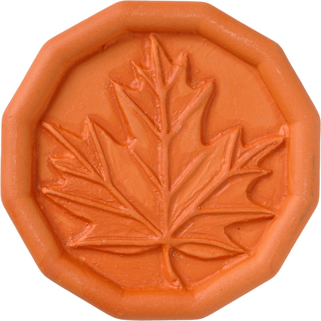 JBK Pottery Brown Sugar Savers - Set of 6 - Hummingbird, Maple Leaf, Sun, Owl, Bear, and Daisy Designs