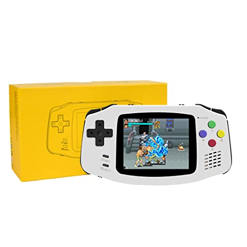 AINIX Powkiddy A30 Handheld Game Console, 2.8 Inch IPS Screen Retro Open Source Handheld Gaming Console, 32G Arcade Gaming Console Built in 2000 Games, Grey