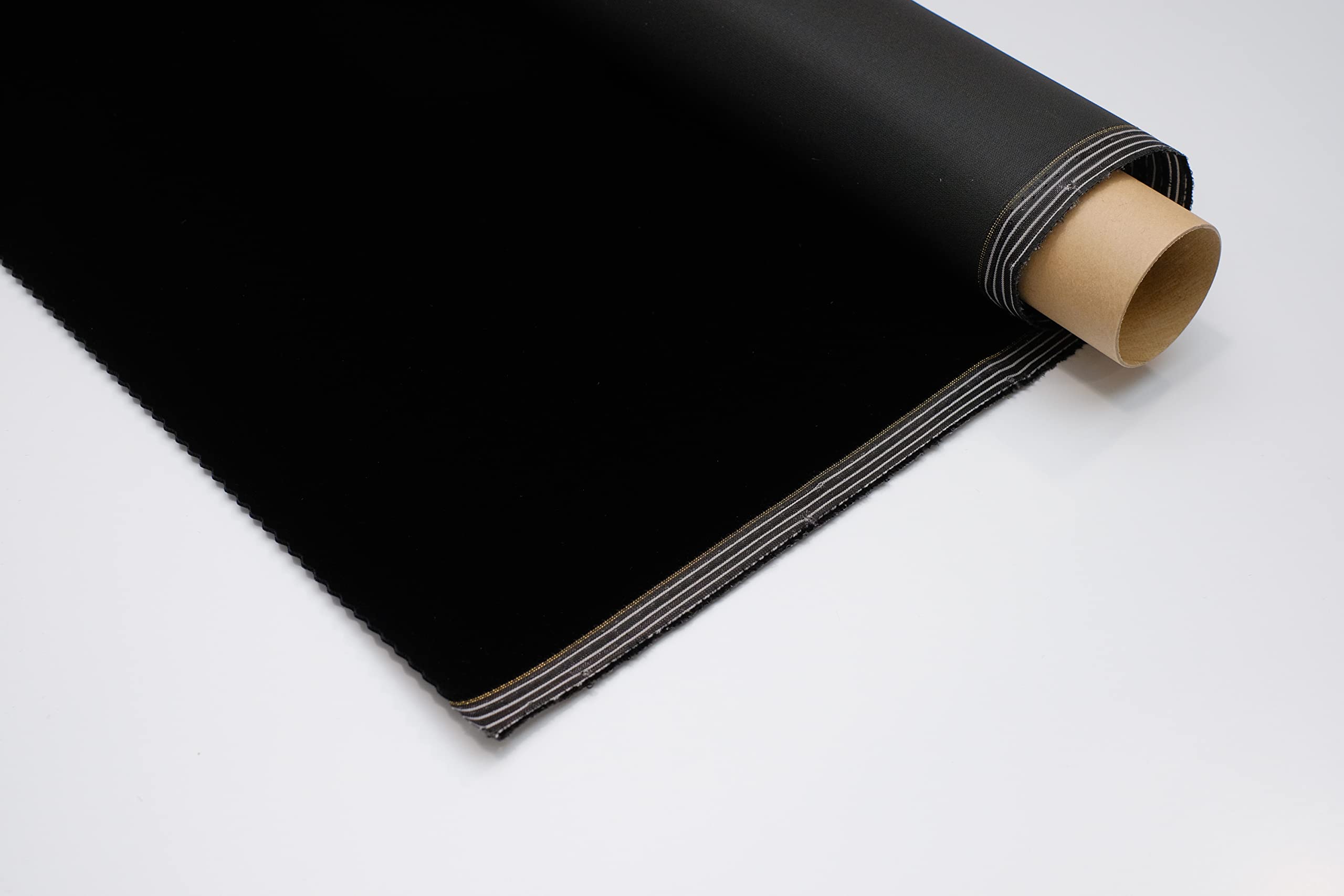 The Black Market Musou Black Fabric KIWAMI, Backcoated - 43 Inch Wide Sold by The Yard
