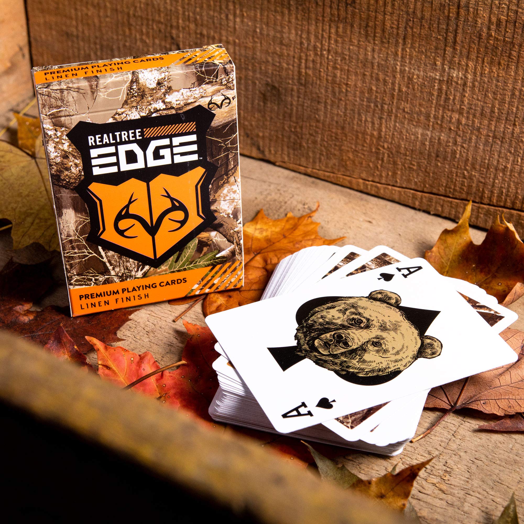 Brybelly Realtree Camouflage Playing Card Deck|Premium Woodland Standard Poker Size Camo Playing Cards|Woodland