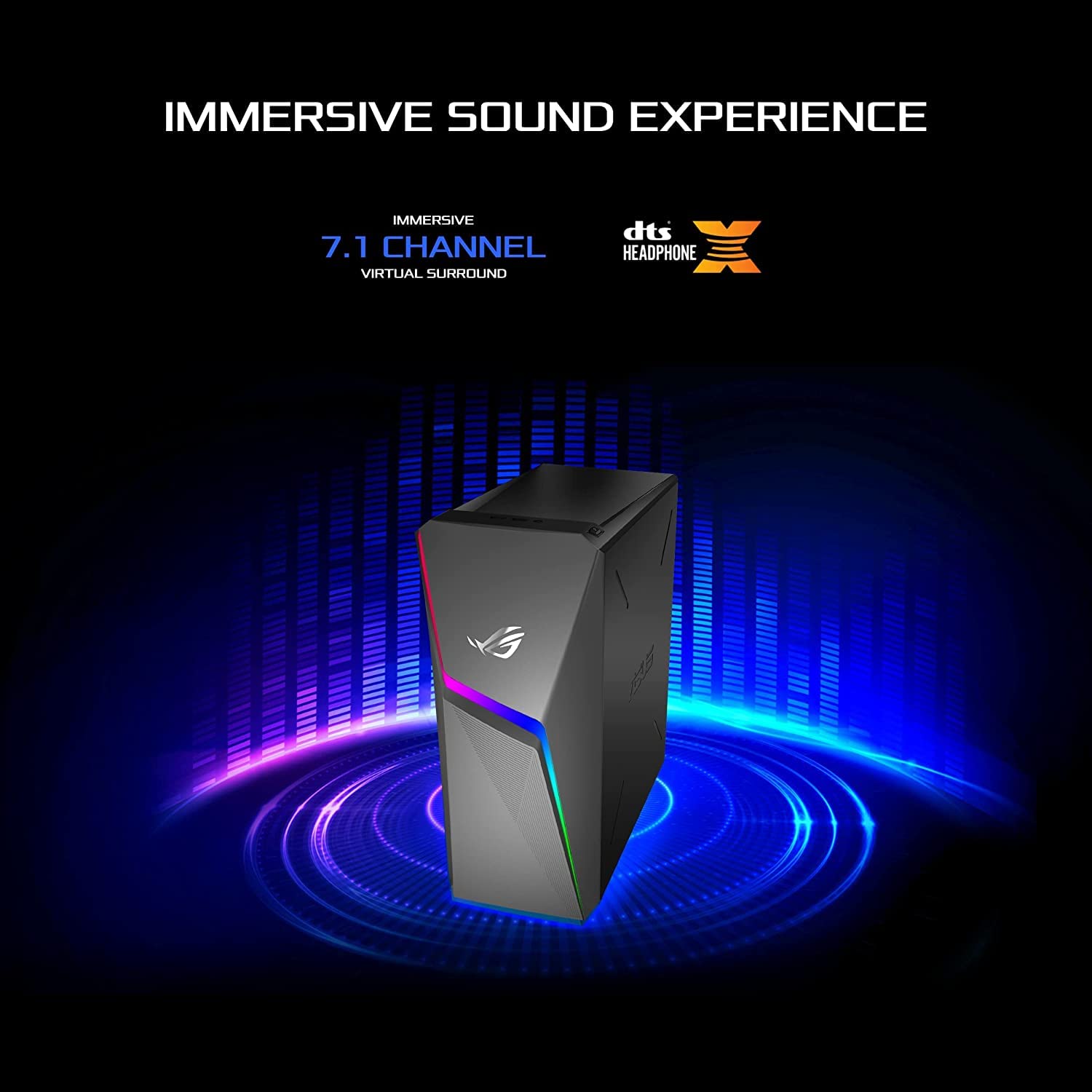 ASUS ROG Strix G10 Gaming Desktop PC, Intel Core i7-11700 Up to 4.9 GHz, NVIDIA GeForce RTX 3060, 32GB RAM, 2TB SSD, HDMI, Windows 11 Home, Bundle with JAWFOAL
