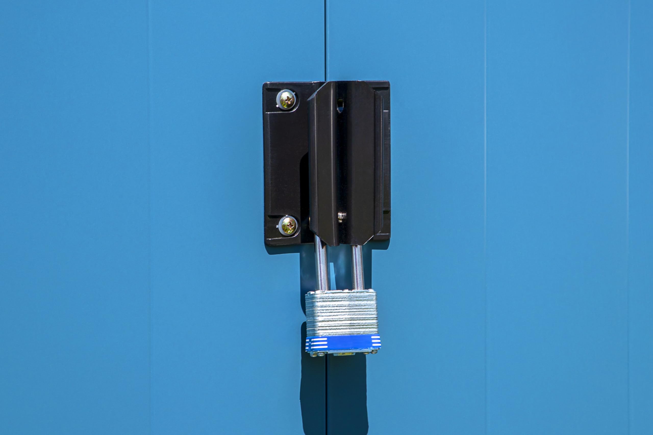 Arrow Sheds 10' x 7' Outdoor Steel Storage Shed, Blue