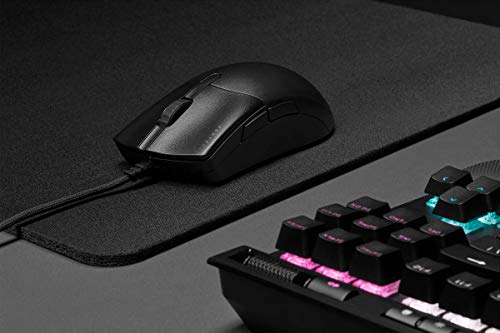 Corsair Sabre PRO Champion Series Gaming Mouse - Ergonomic Shape for Esports and Competitive Play - Ultra-Lightweight 69g - Flexible Paracord Cable QUICKSTRIKE Buttons with Zero Gap