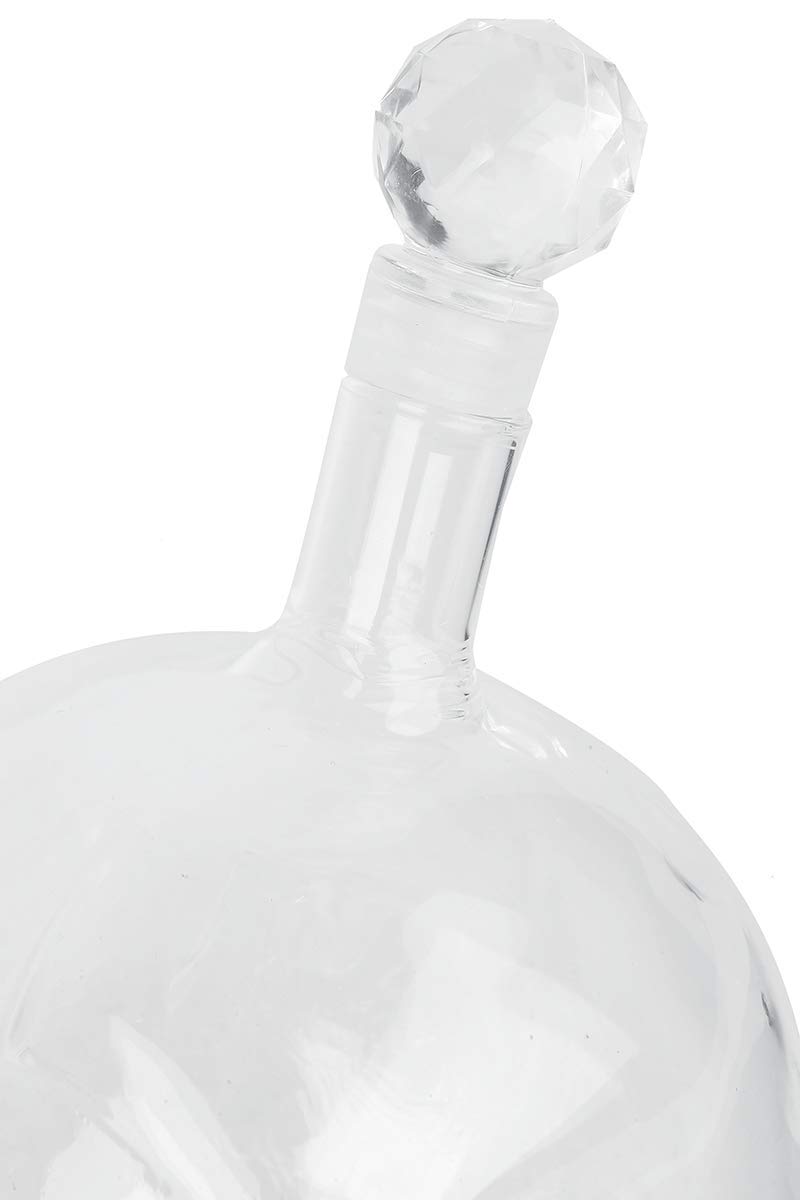 mikamax Skull Decanter Claret Jug Transparent, 03846