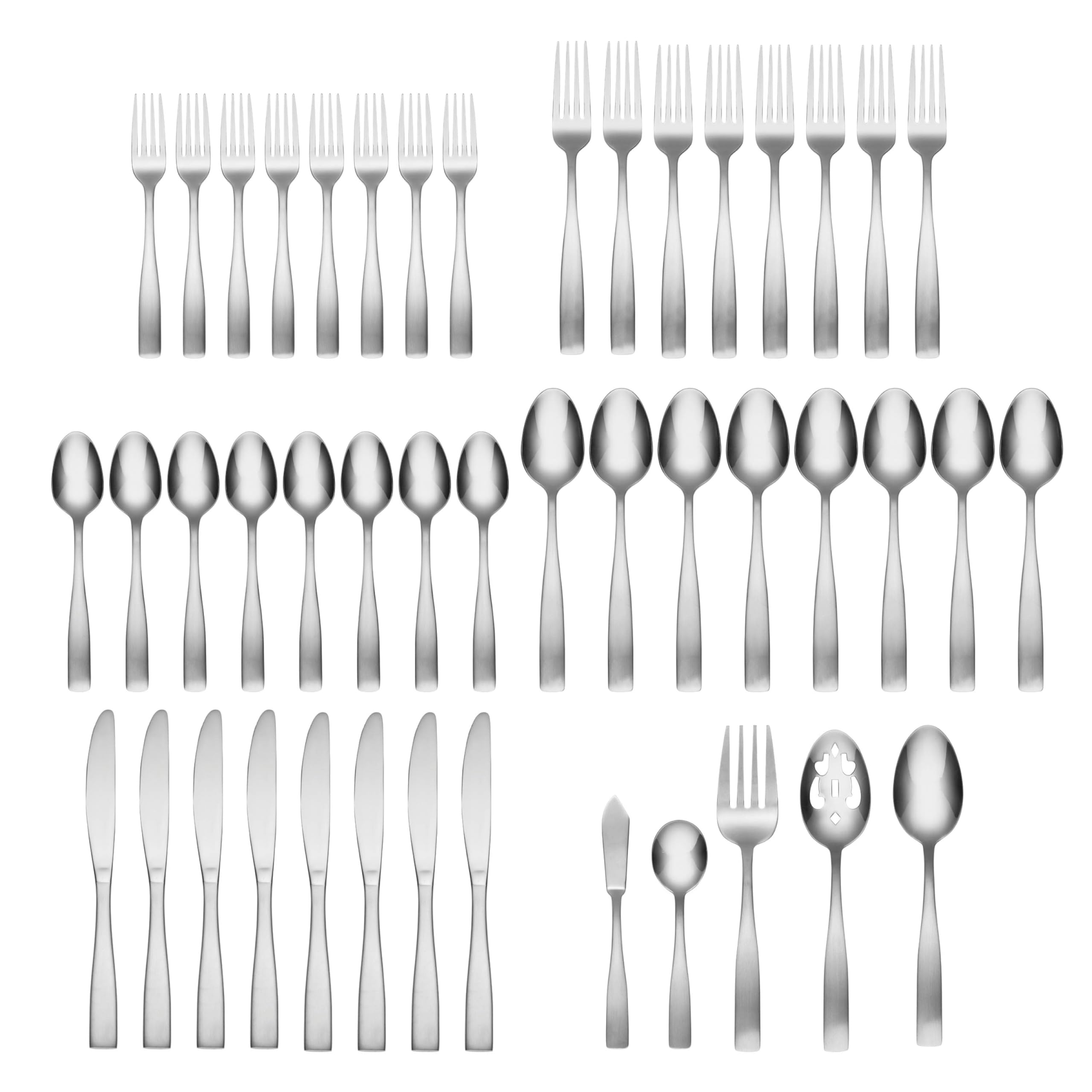 Cambridge Satin 45-Piece Flatware Set Bolden
