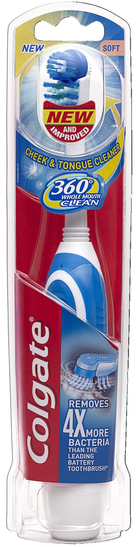 Colgate 360 Battery Toothbrush, Soft,( Pack of 1)