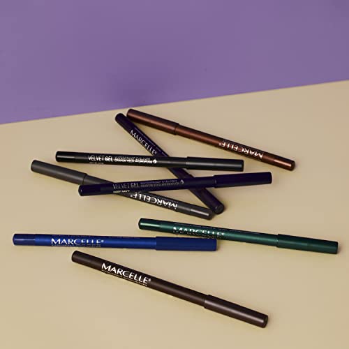 Marcelle Velvet Gel Waterproof Eyeliner, Bronzed Goddess, Hypoallergenic and Fragrance-Free, 0.04 oz