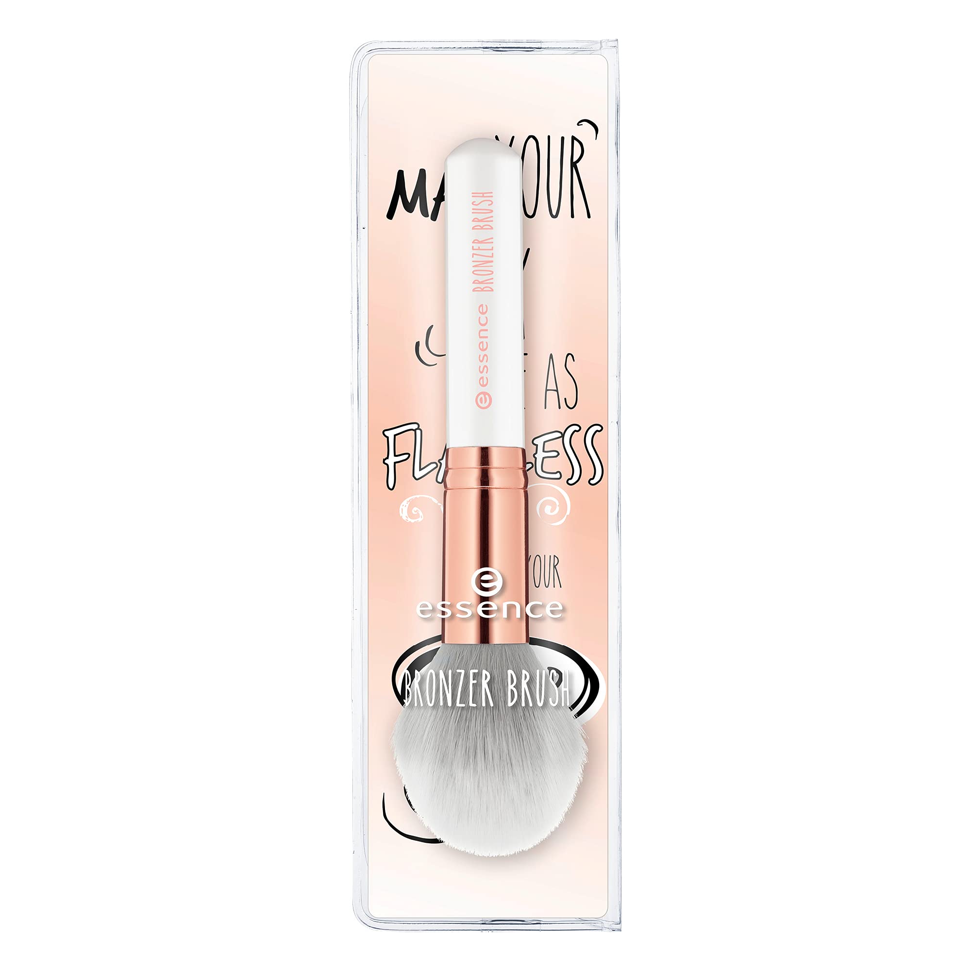 essence | Bronzer Brush | Tapered Powder Brush | Tanned Skin Without the Sun | Vegan & Cruelty Free