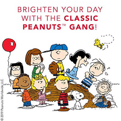 Graphique Peanuts Gang Hard Cover Journal w/Charles Shultz's Beloved Peanuts Characters, Fun, Durable Notebook for Notes, Lists, Recipes, and More, 160 Ruled Pages, 6.25" x 8.25" x 1"