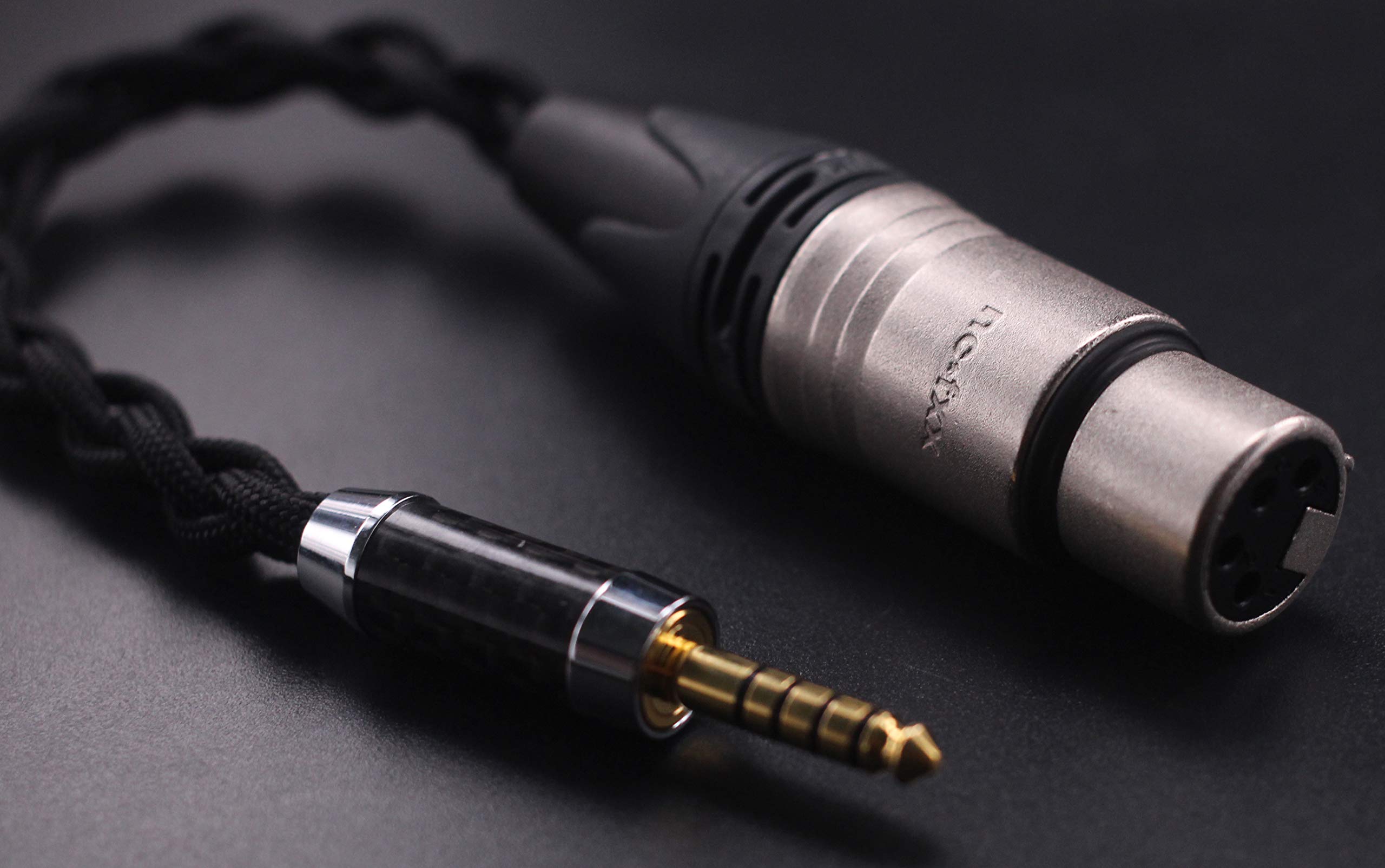 KK Cable TA-KA 4.4MM Male to 4-pin XLR Female Headphone Balanced Cable, Audio Upgrade Cable. TA-KA