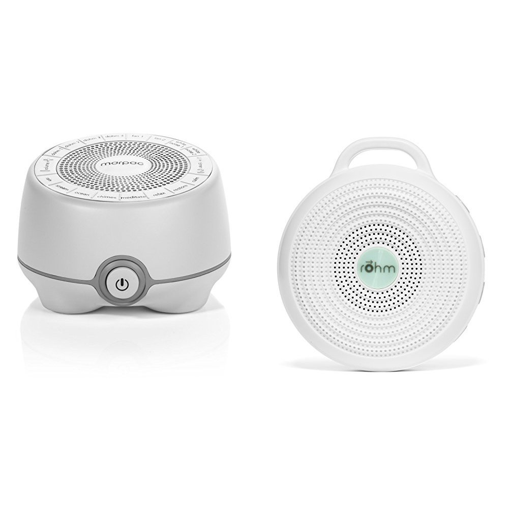 Marpac All-Natural White Noise Sound Machine Home and Away Bundle , Whish