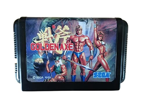 DeVoNe MD Game Golden Axe 1 Japan Version (Black)