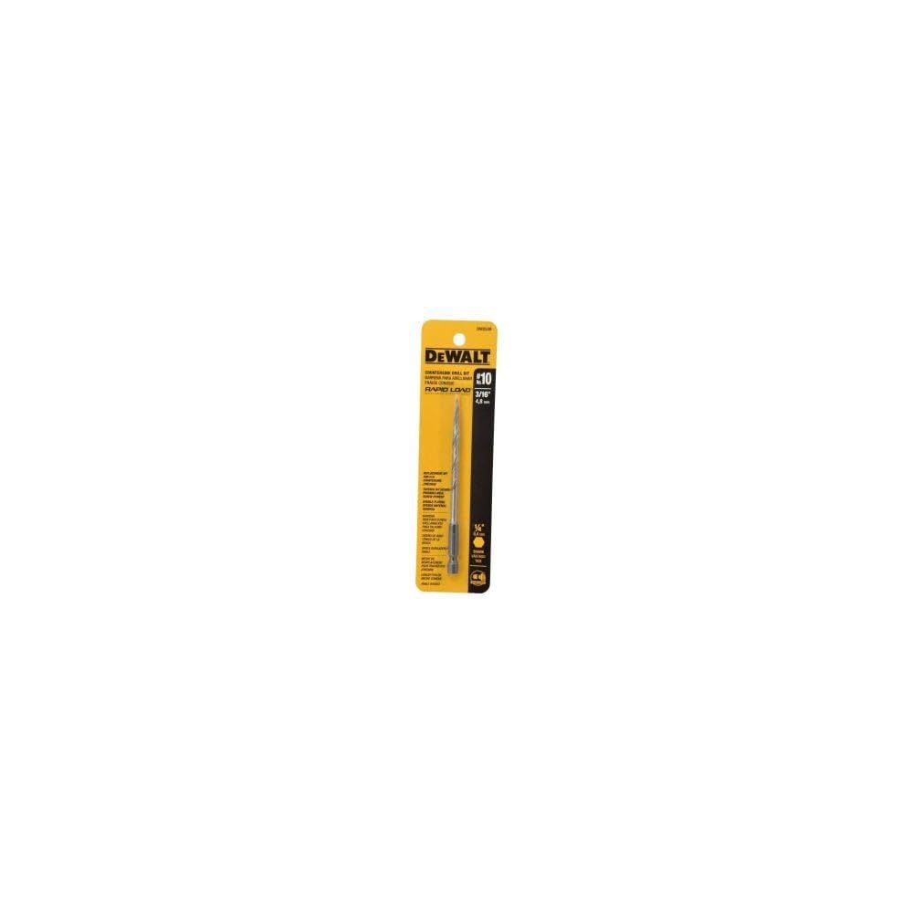DEWALT Drill Bit, #10 Countersink, 3/16-Inch (DW2539)