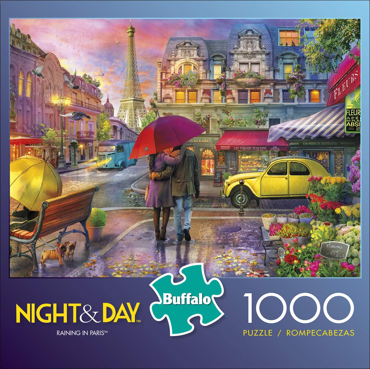 Buffalo Games - Raining in Paris - 1000 Piece Jigsaw Puzzle