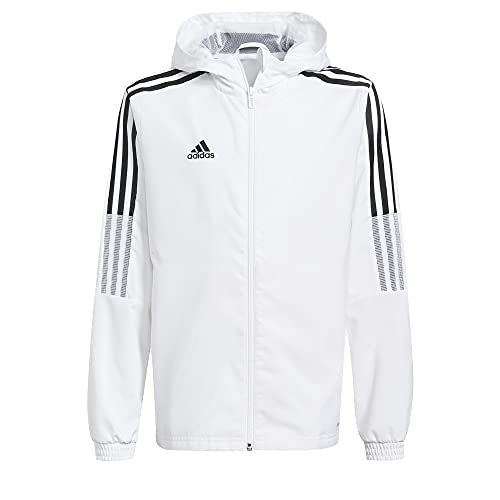 adidas unisex-child Tiro 21 Windbreaker White X-Small