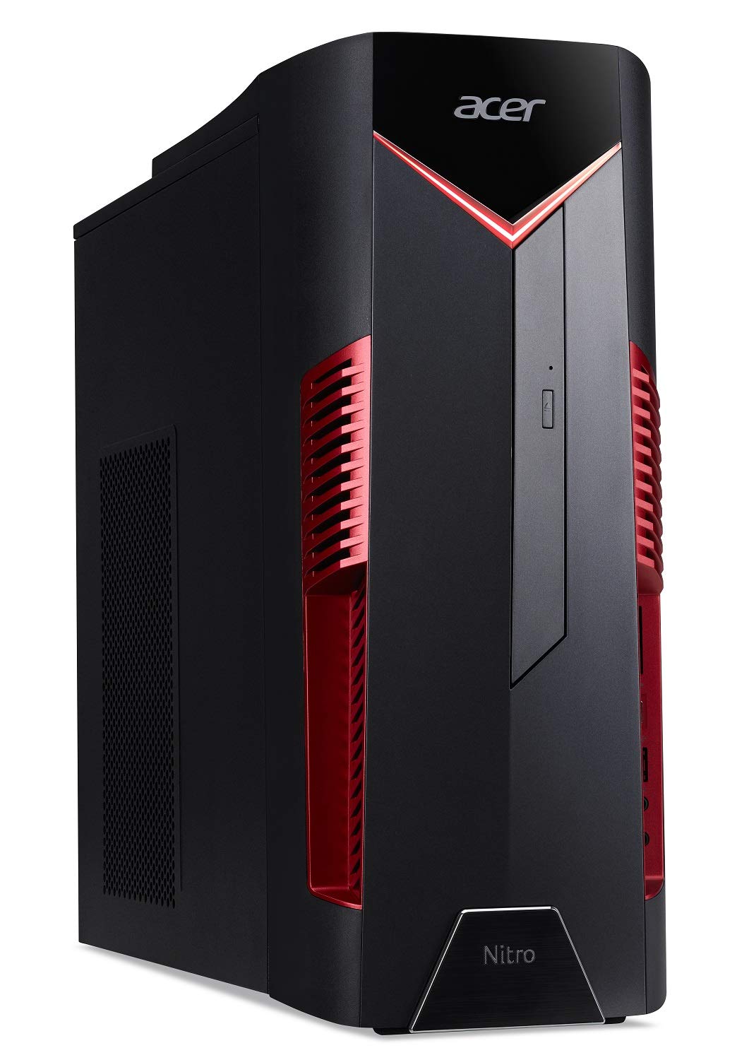 Acer Nitro 50 N50-600-UR1H Desktop, 9th Gen Intel Core i5-9400F, NVIDIA GeForce GTX 1650 Graphics with 4GB GDDR5, 8GB DDR4, 512GB SSD, Windows 10 Home