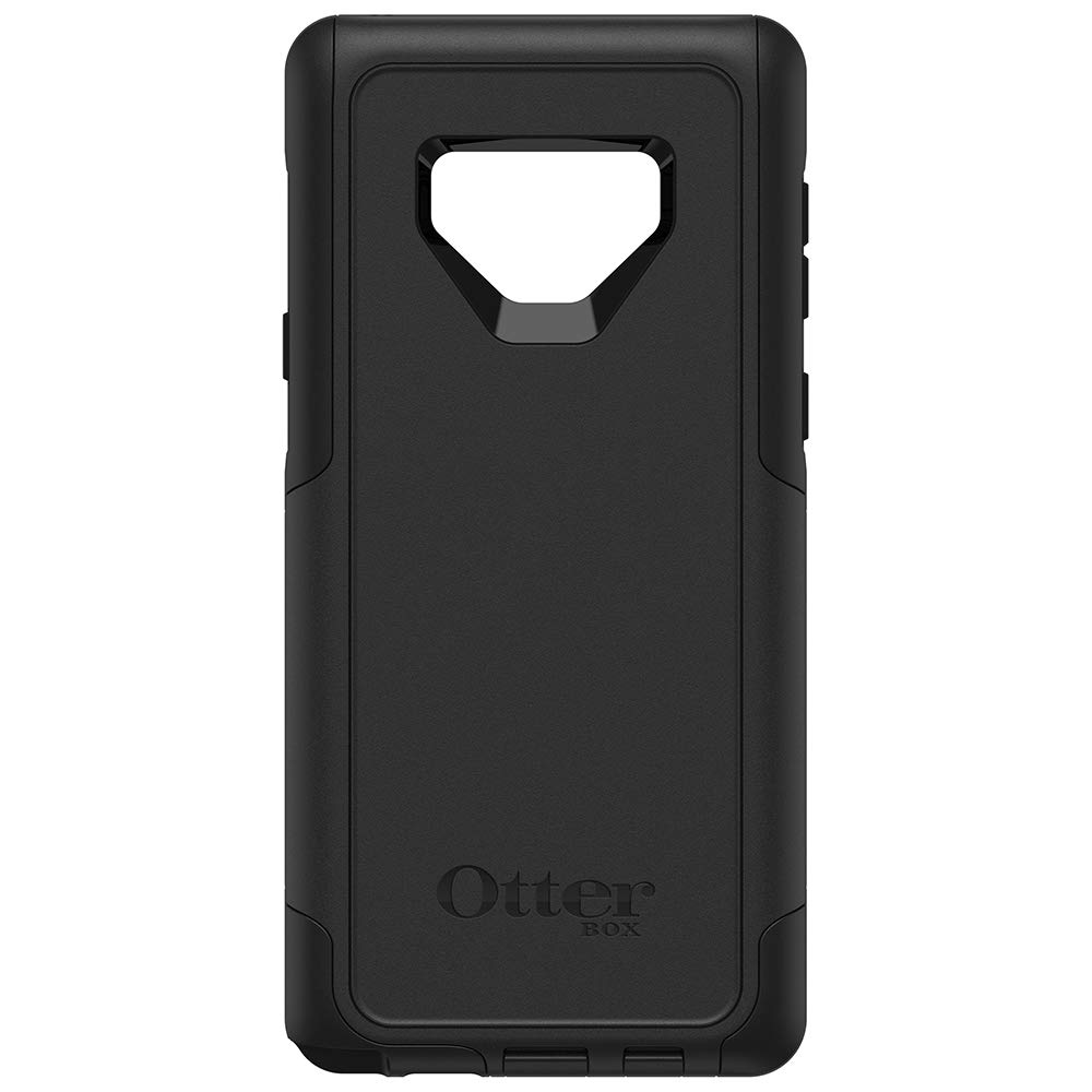 OtterBox COMMUTER SERIES Case for Samsung Galaxy Note9,Synthetic rubber slipcover|Polycarbonate shell,Lightweight - Retail Packaging - BLACK