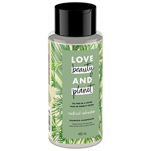 Love beauty and planet tea tree oil & vetiver shampoo, 400ml (1 battles)