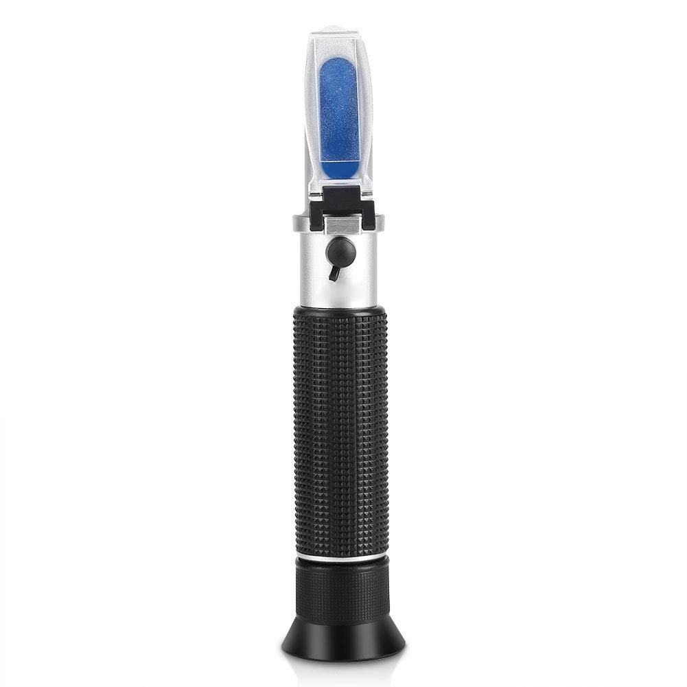 Alcohol Refractometer for Spirit Alcohol Volume Percent 0-80% Measurement, Hand Refractometer Alcohol Content Tester Meter, for Measuring Sugar Distilled Beverages Whiskey Brandy Wine