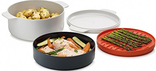 Joseph Joseph 45001 M-Cuisine 4 Piece Stackable Microwave Cooking Set