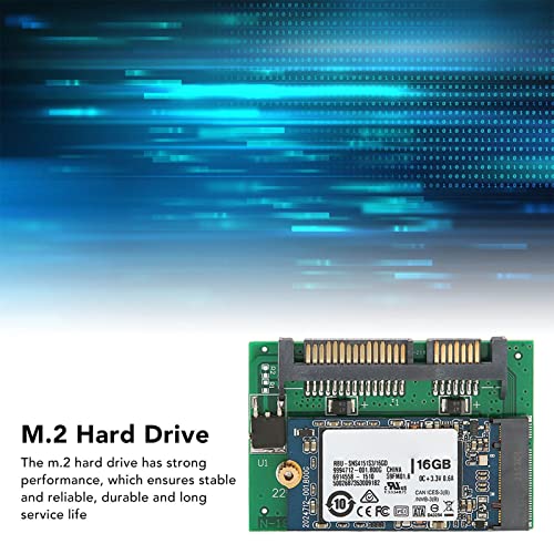 Adapter M.2 SSD, Large Capacity M.2 SSD Portable Compact 2 in 1 Plug and Play for Office for Home (16GB)